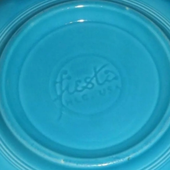 Fiesta | Dining | Vintage Genuine Fiesta Fiestaware Hlc Turquoise Blue ...